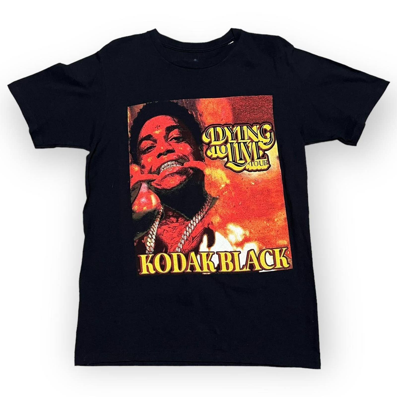 Kodak Kodak Black DYING TO LIVE Tour Merch Streetwear Tee Shirt | Grailed