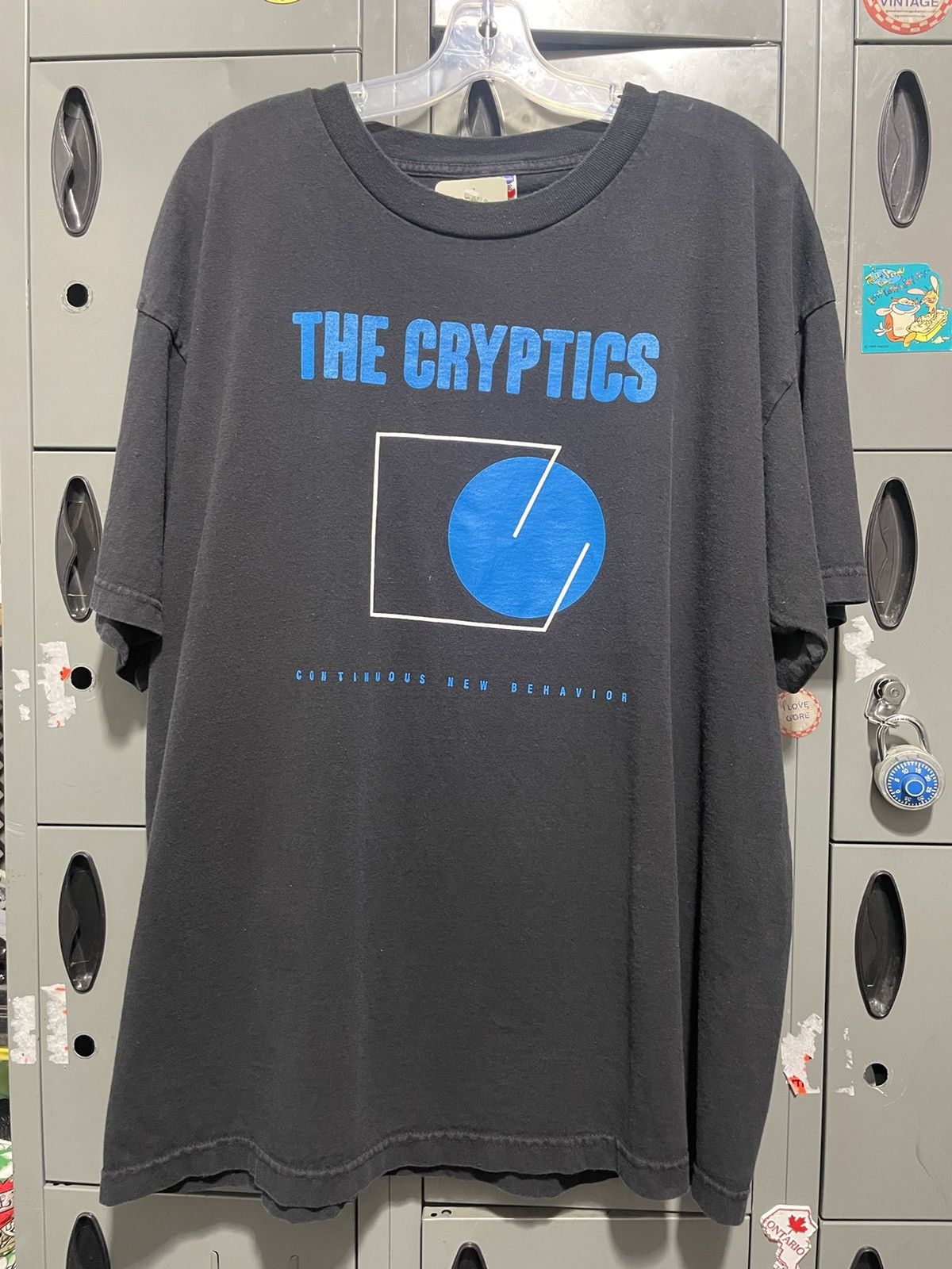 Band Tees × Vintage The Cryptics punk rock band Continuous New Behavior ...