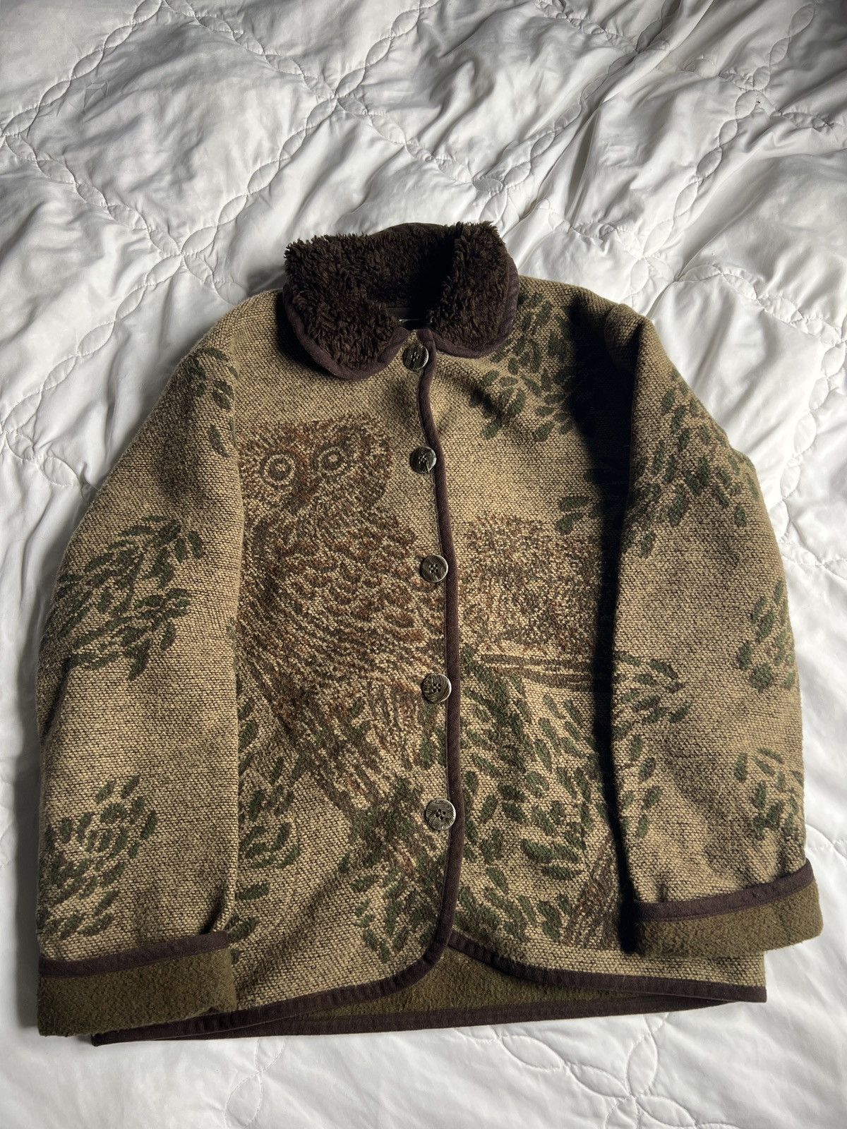 Japanese Brand × Streetwear × Vintage Vintage Owl Jacket | Grailed