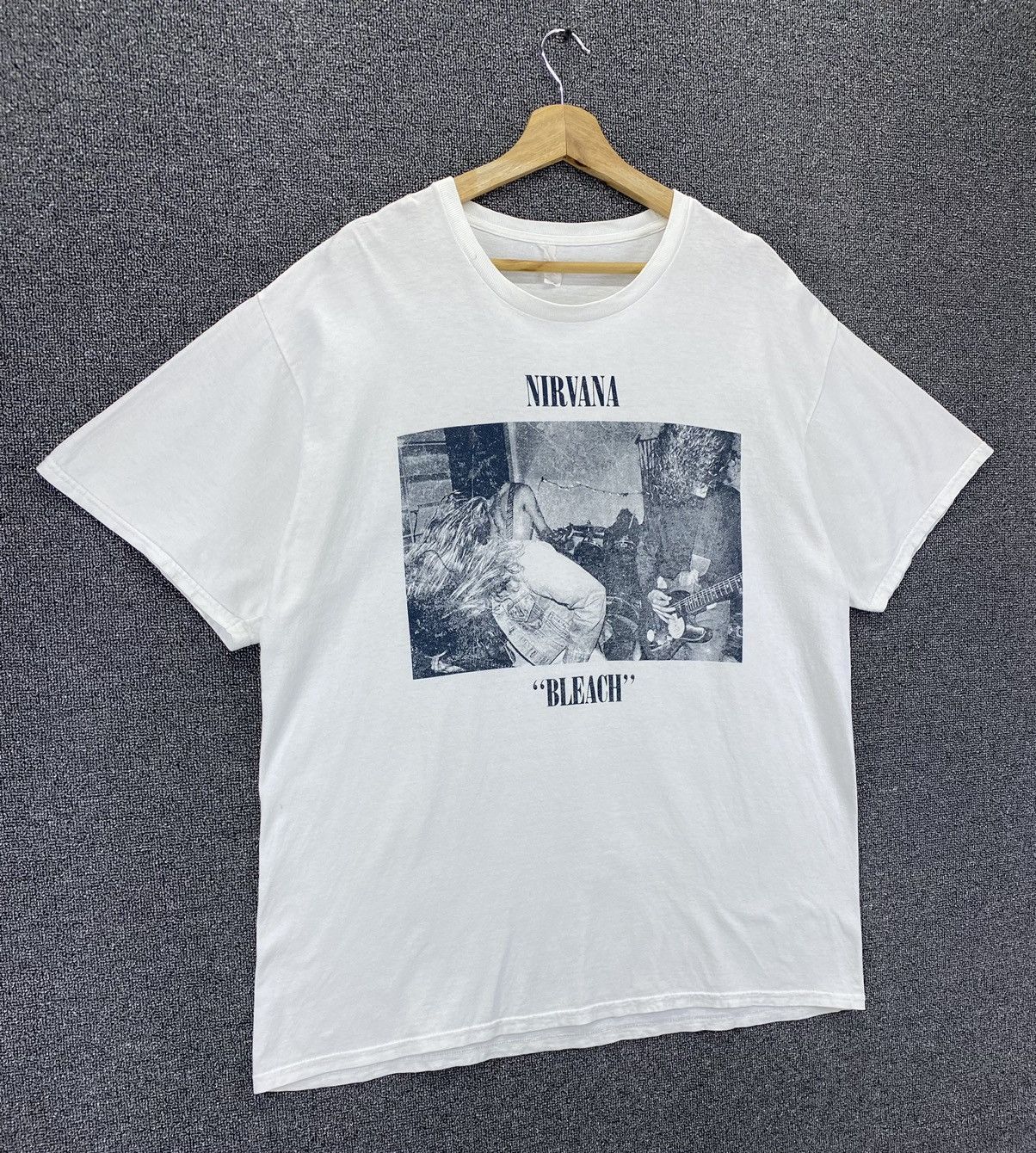Nirvana Vintage Nirvana Y2K Bleach Sub Pop Rock Band Tees T Shirts ...