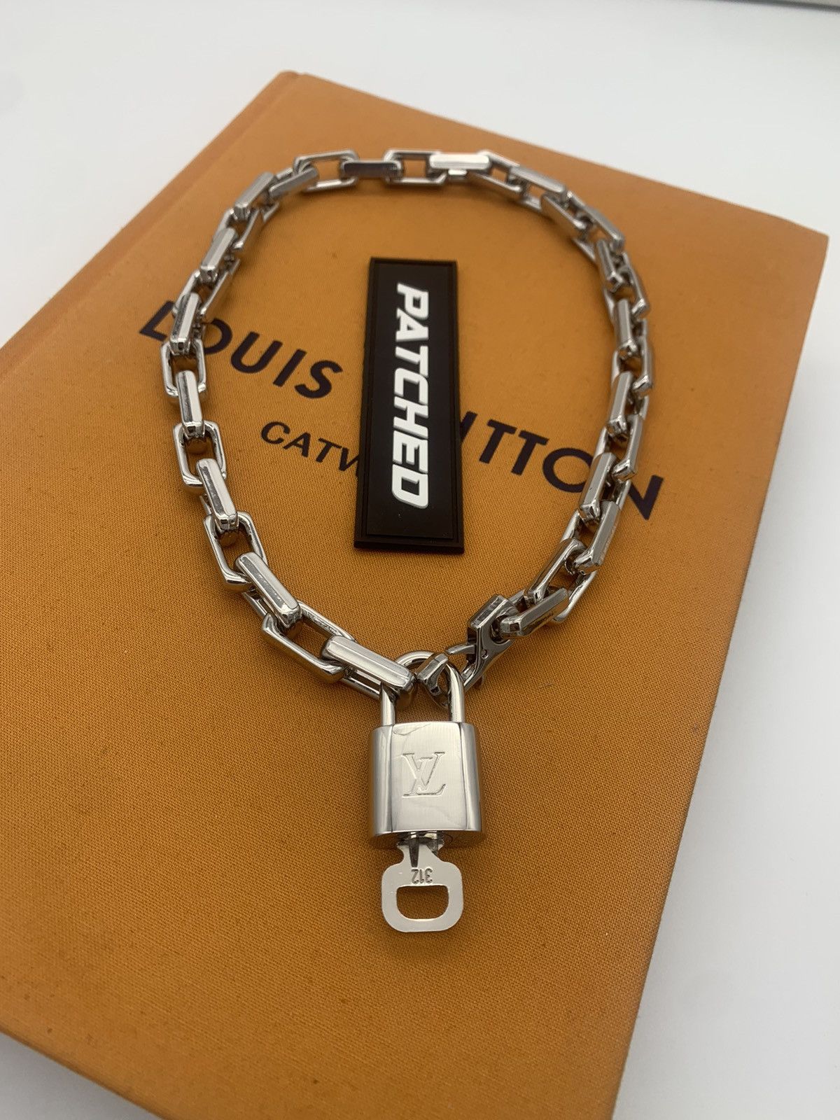 Louis Vuitton Louis Vuitton Lock Custom Necklace | Grailed