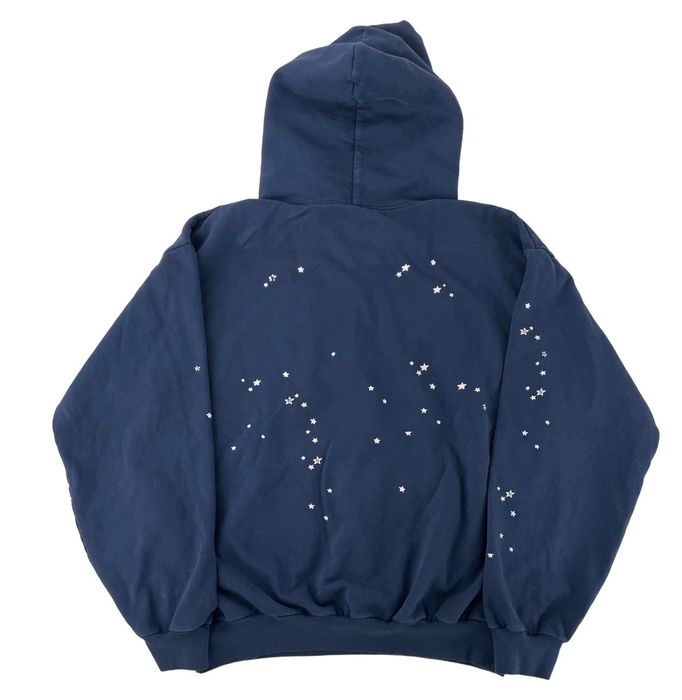 Spider Worldwide Sp5der Atlanta hoodie NAVY spider worldwide hoodie ...