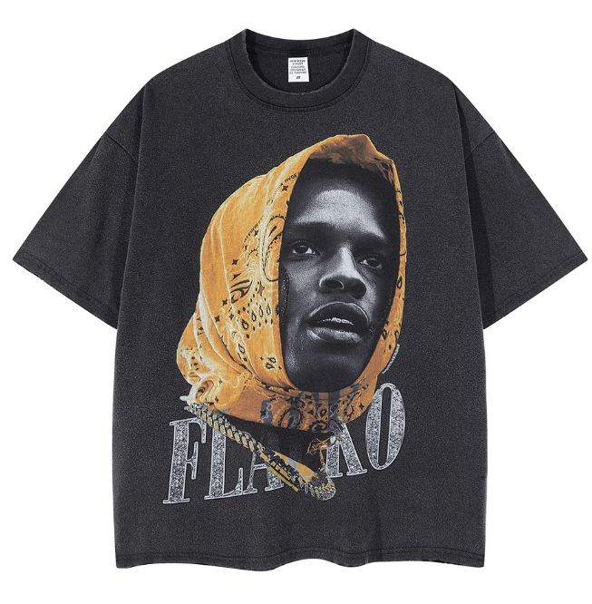 Vintage Vintage Styled ASAP Rocky Graphic Tee | Grailed