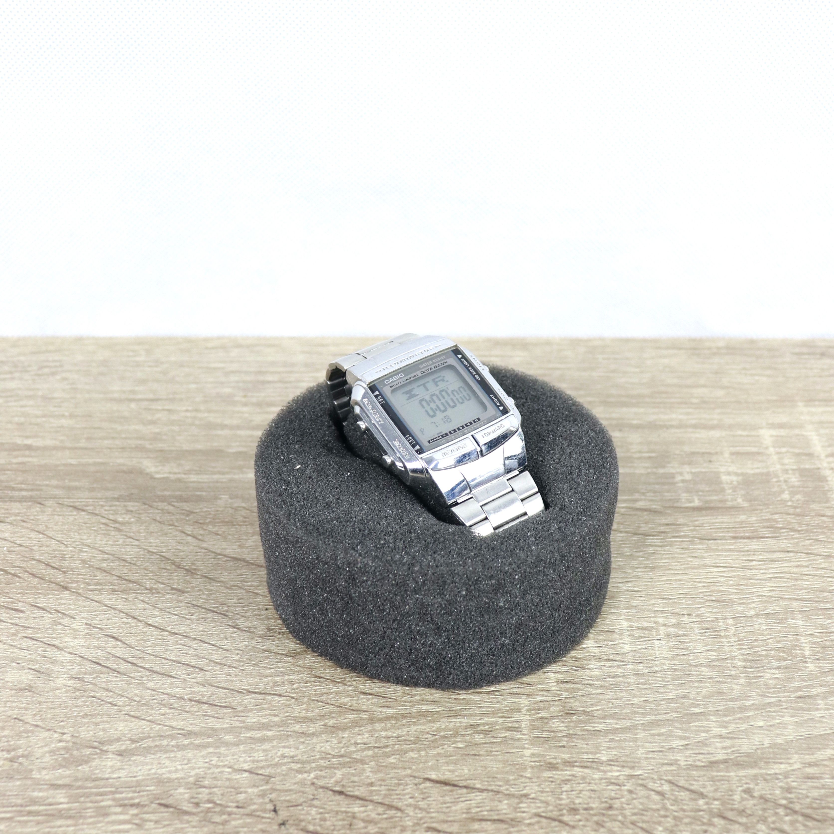 Casio × Japanese Brand × Streetwear Casio square vintage chrome watches ...