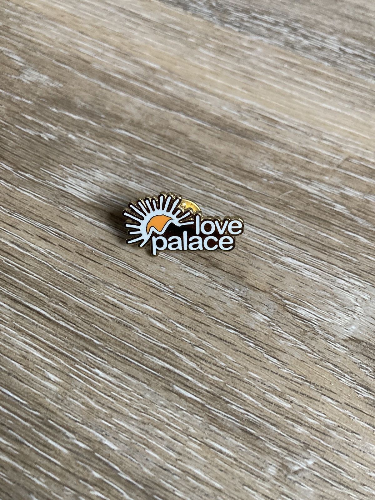 Palace Palace Skateboards Love Palace pin badge | Grailed