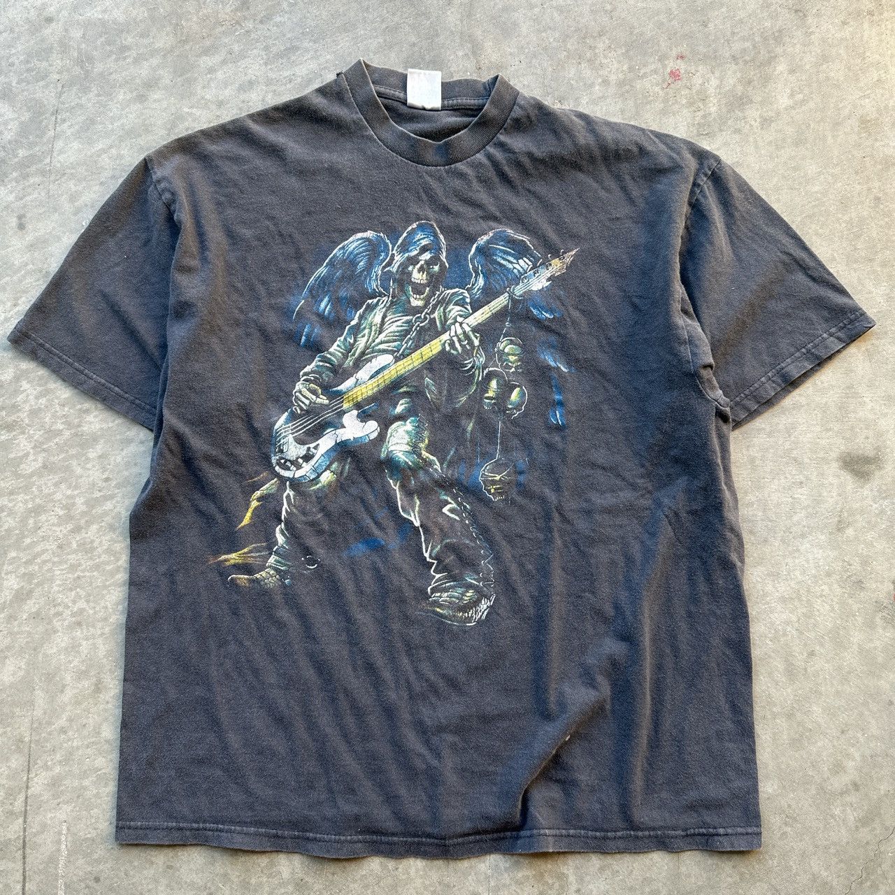 Rock Tees × Streetwear × Vintage Vintage 1990s Faded Heavy Metal ...