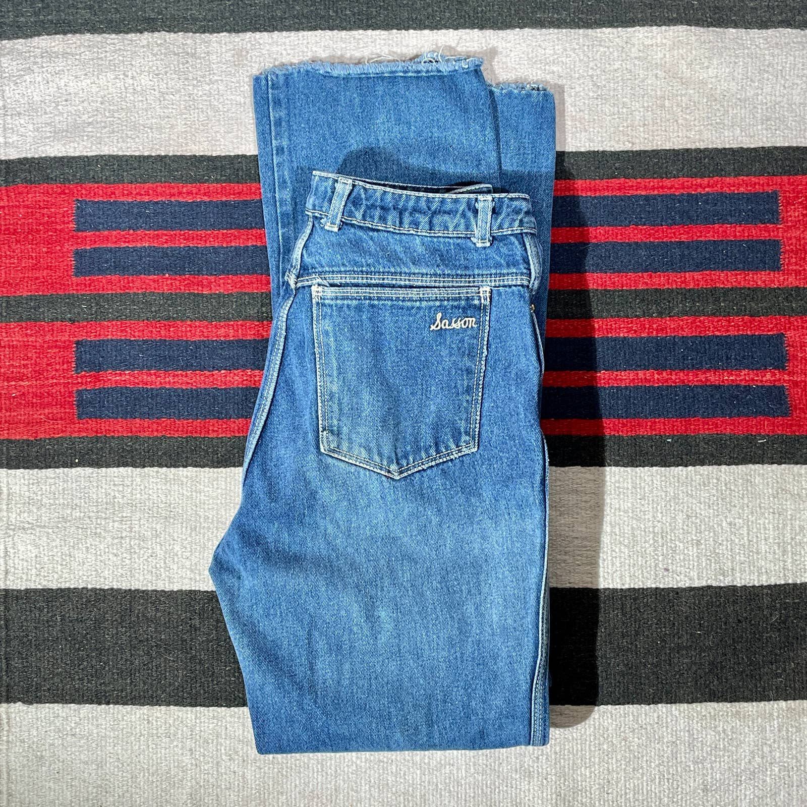 Vintage 28w RARE 70s Sasson Jeans | Grailed