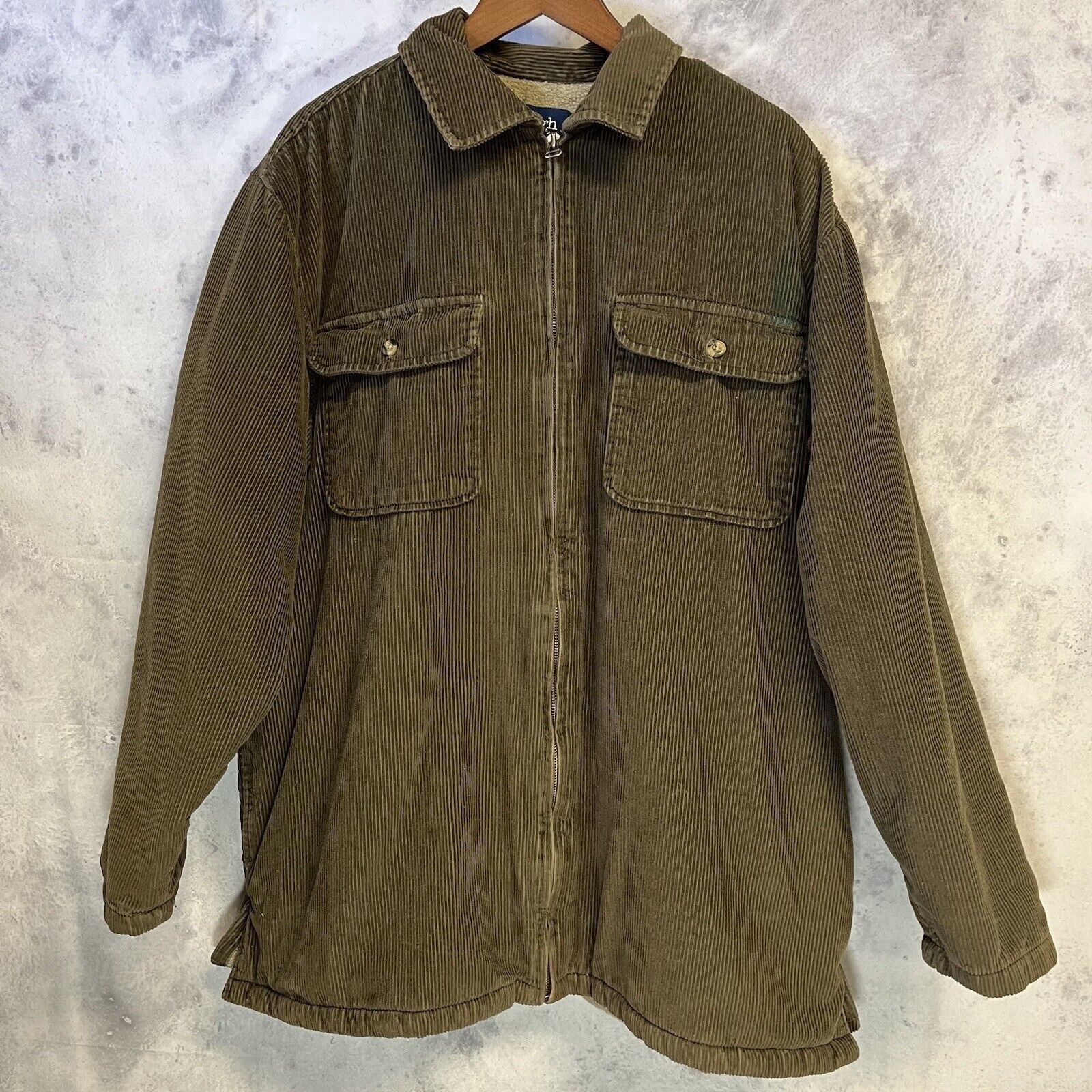 High Sierra × Vintage HIGH SIERRA Sherpa Lined Corduroy Jacket Beige ...