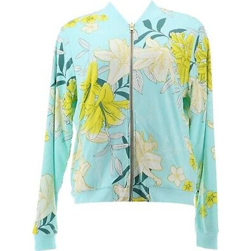 Other IMAN Global Chic Reversible Stretch Knit Bomber Jacket Sz 3X ...