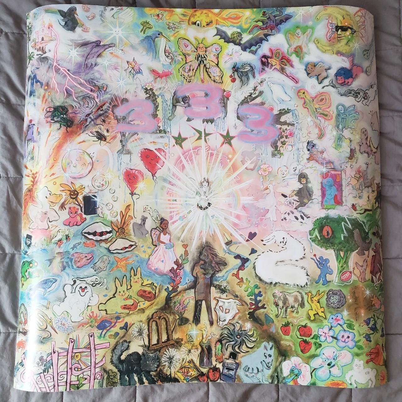 Drain Gang Bladee 333 POSTER | Grailed