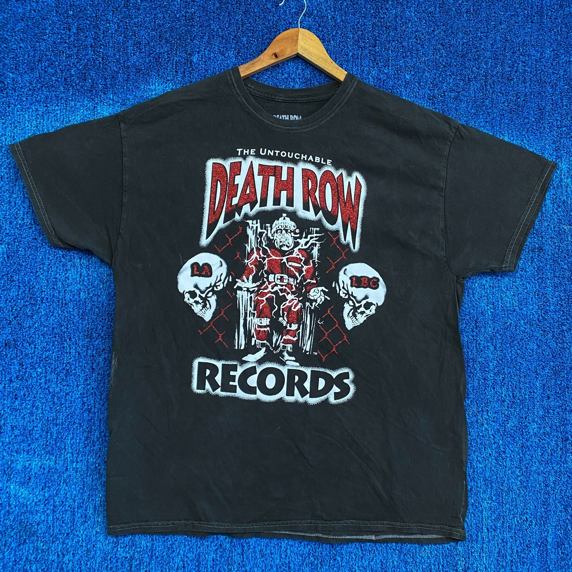 Tour Tee The Untouchable Death Row Records Crimson Inmate Rap Tee XL ...