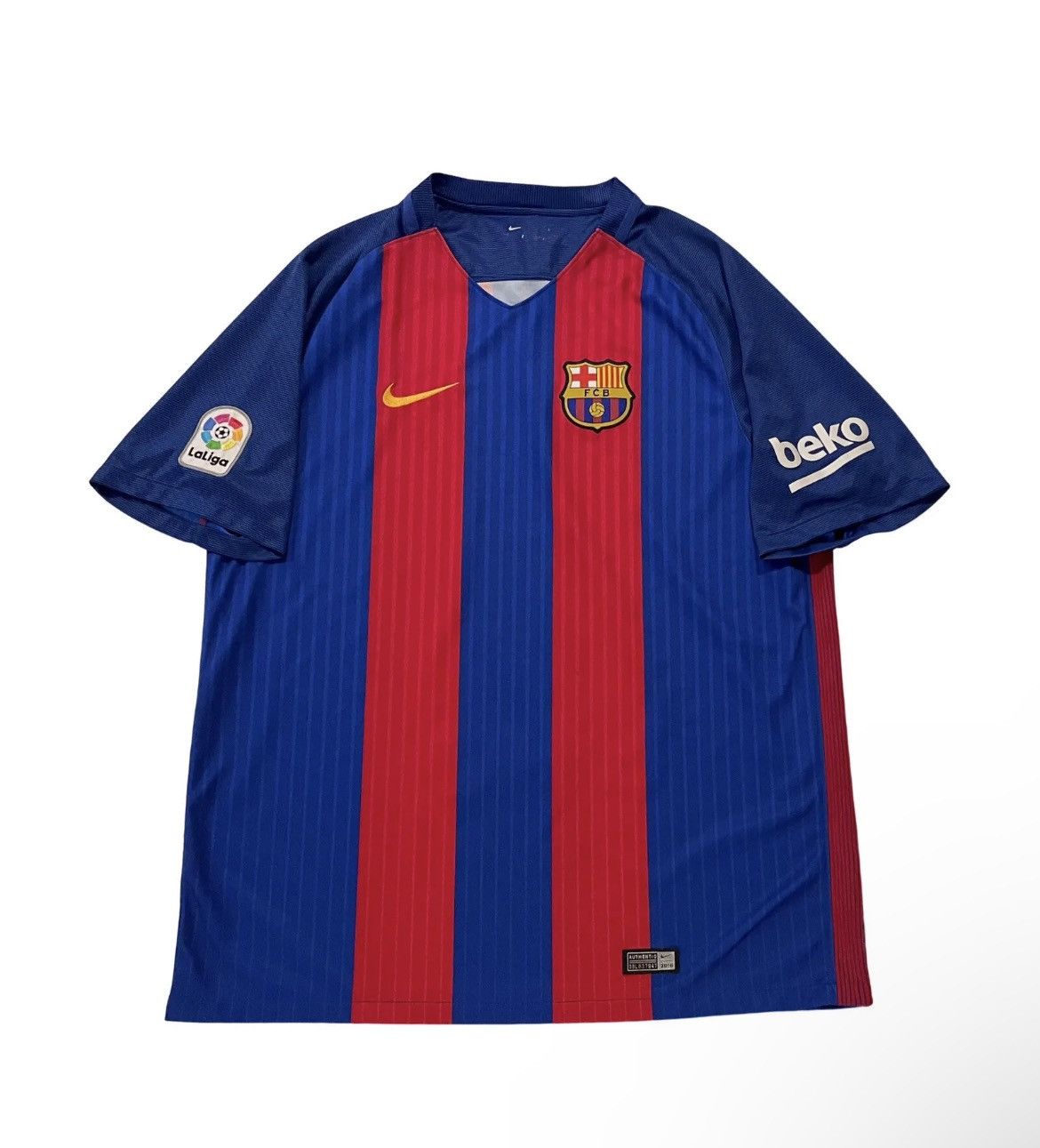 Nike Nike 2016/2017 FC Barcelona Home Jersey 776850-481 Men's XL | Grailed