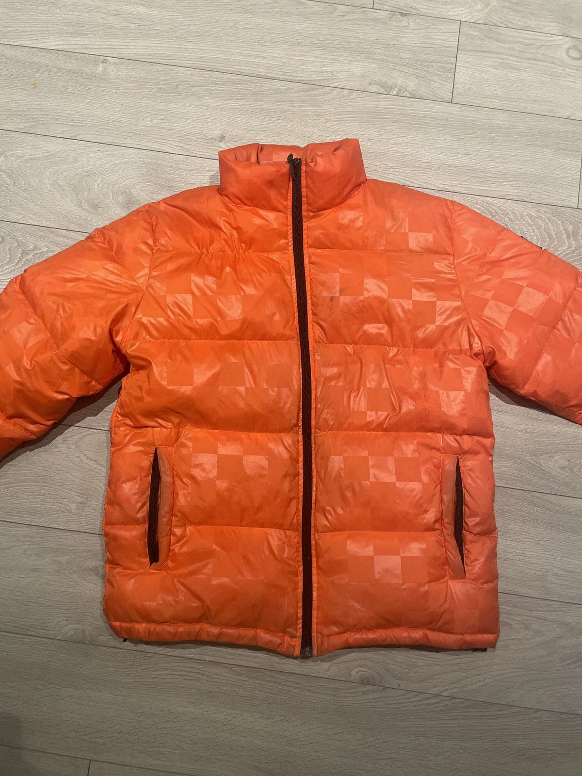 Stussy Stussy Checkered Puffer Jacket | Grailed