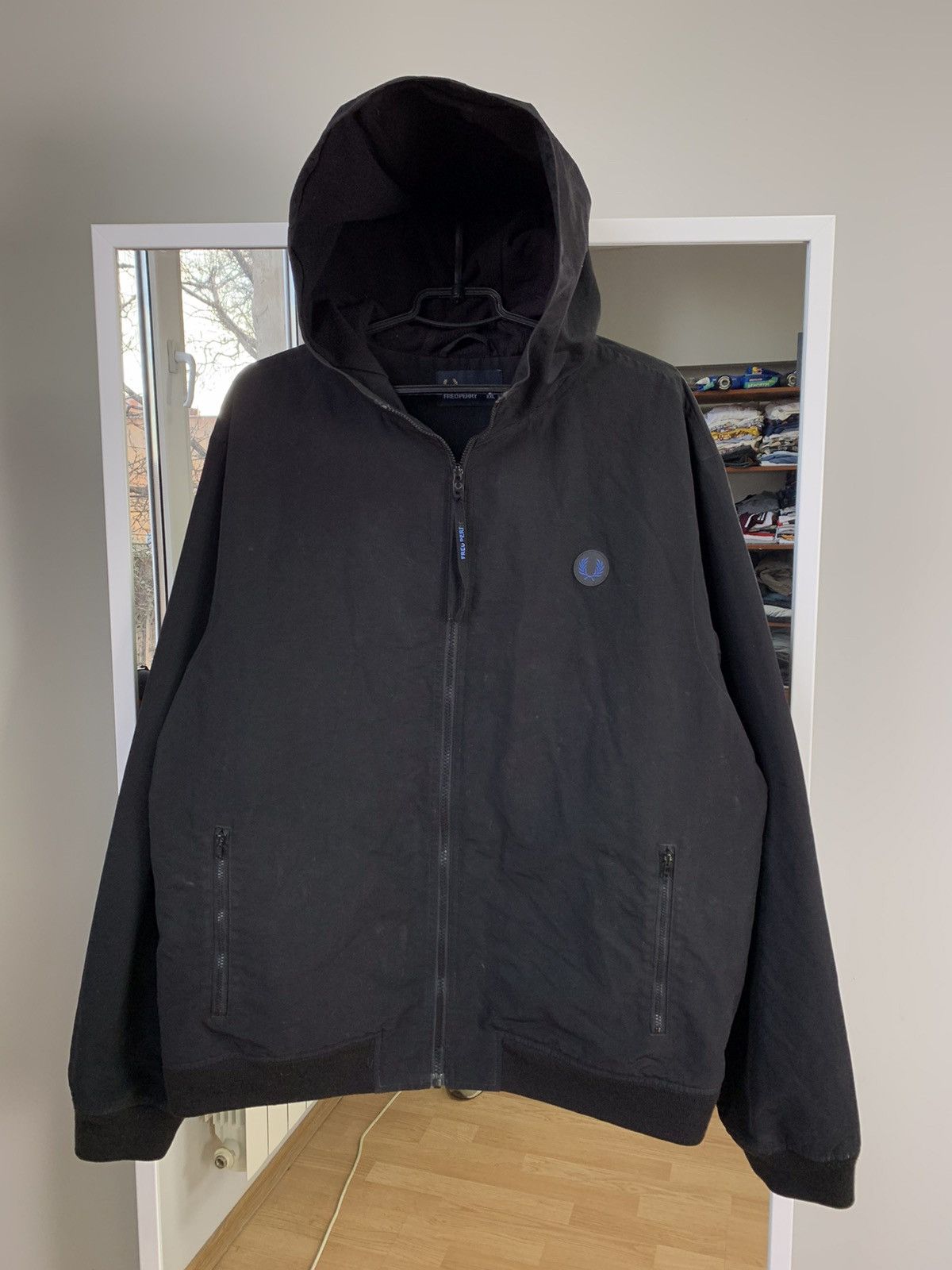 Fred Perry Fred Perry Waterproof,Windbreaker Hooded Jacket,Raincoat ...