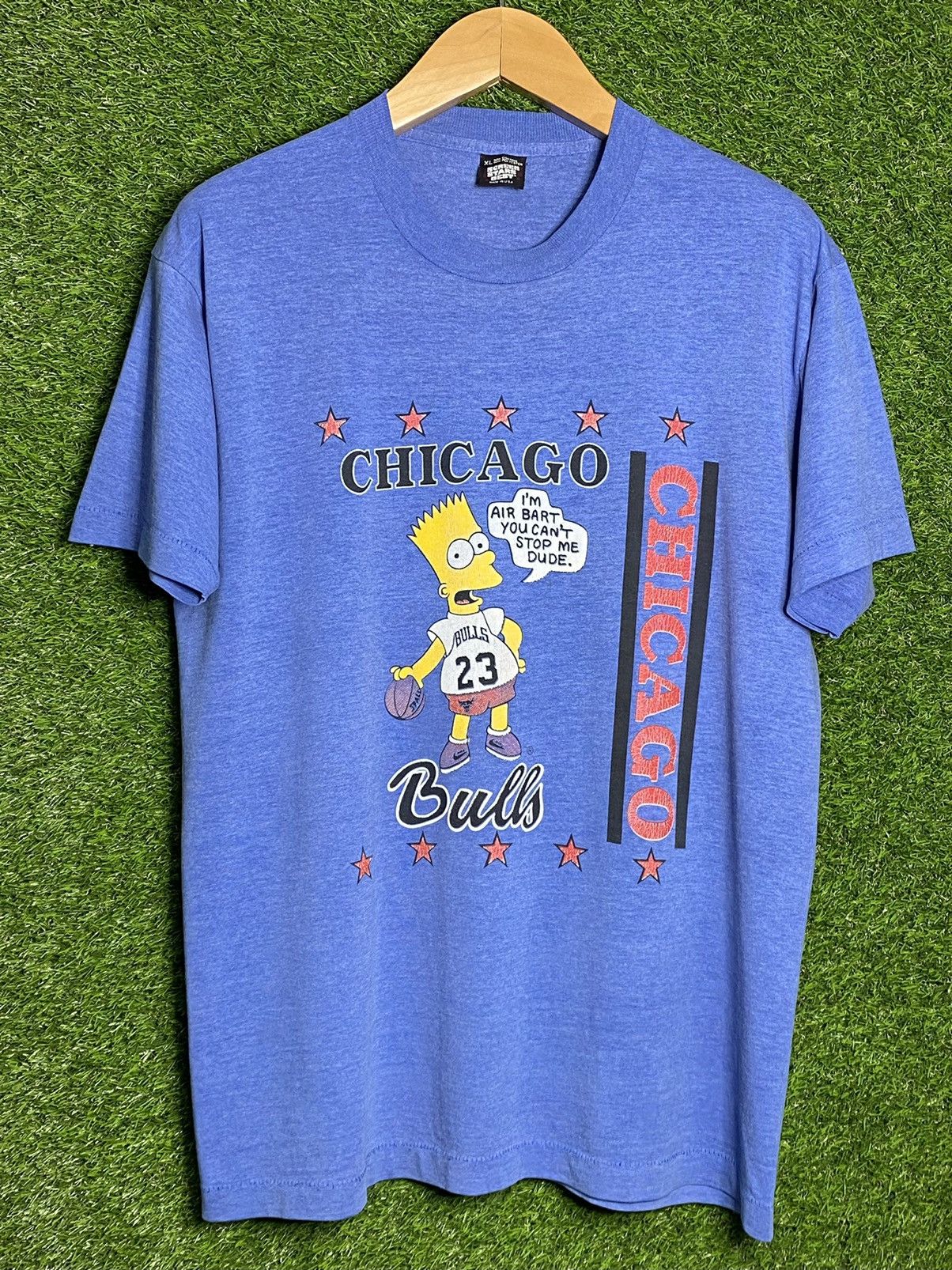 Movie × Streetwear × Vintage Vintage Chicago bulls airbart 80s 90s nba ...