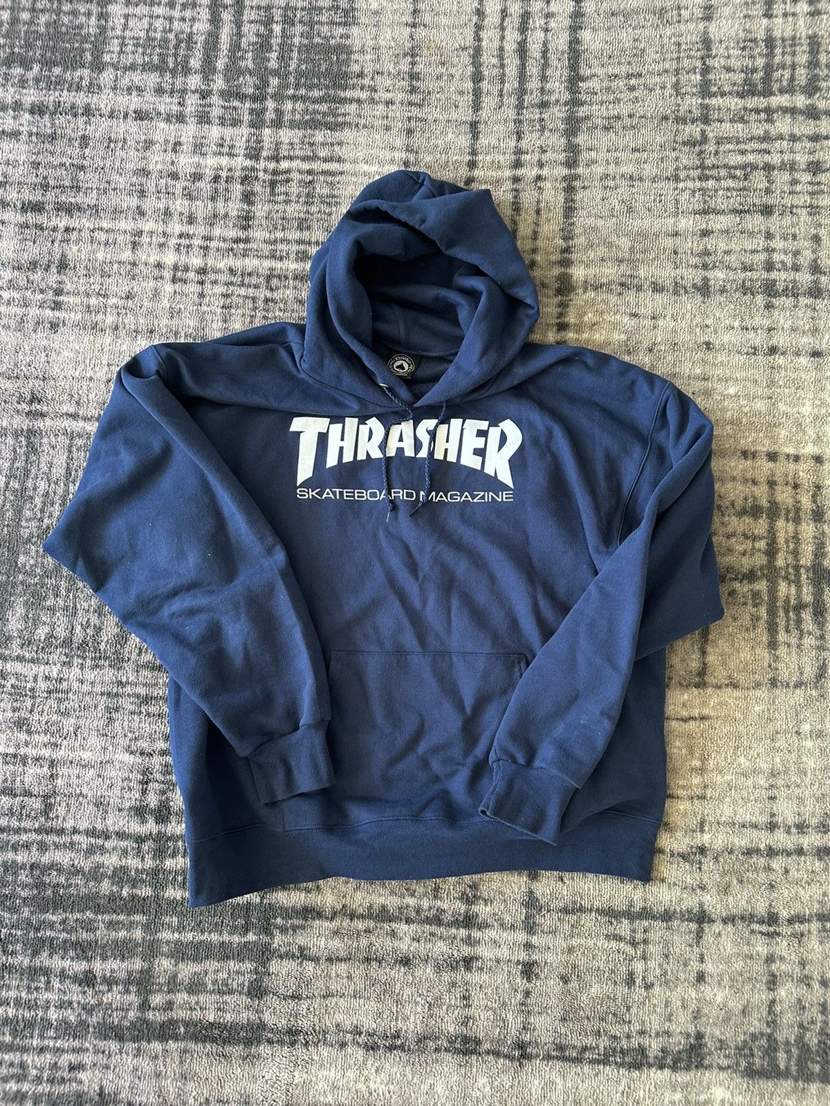 Thrasher Classic Thrasher skateboarding magazine hoddie | Grailed