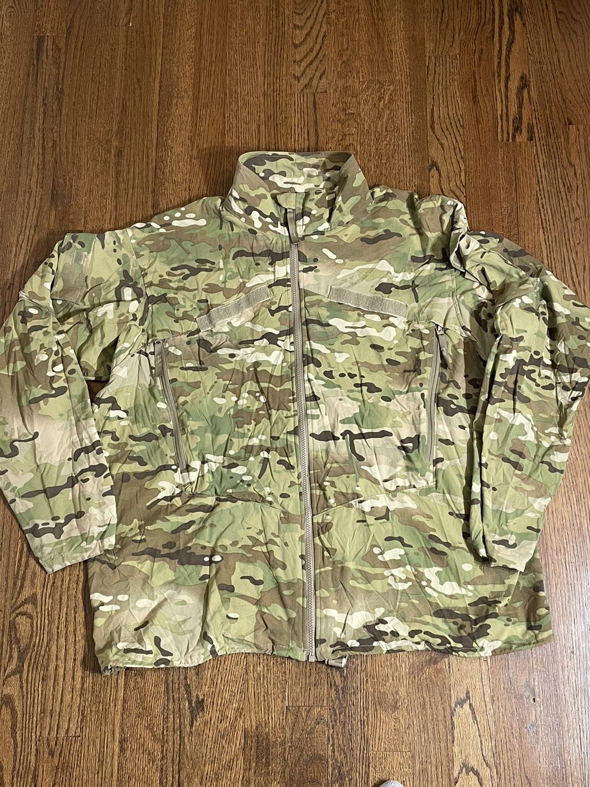 Vintage Vintage Military OCP Camo Unique Zipper Light Jacket | Grailed