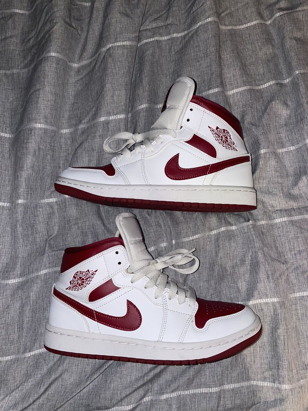 Nike WMNS Jordan 1’s Mid “reverse chicago’s” | Grailed