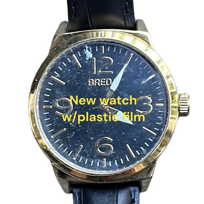 Breda Breda Stephan Matte Brown Watch 8144a Leather Band 41mm NWOT ...