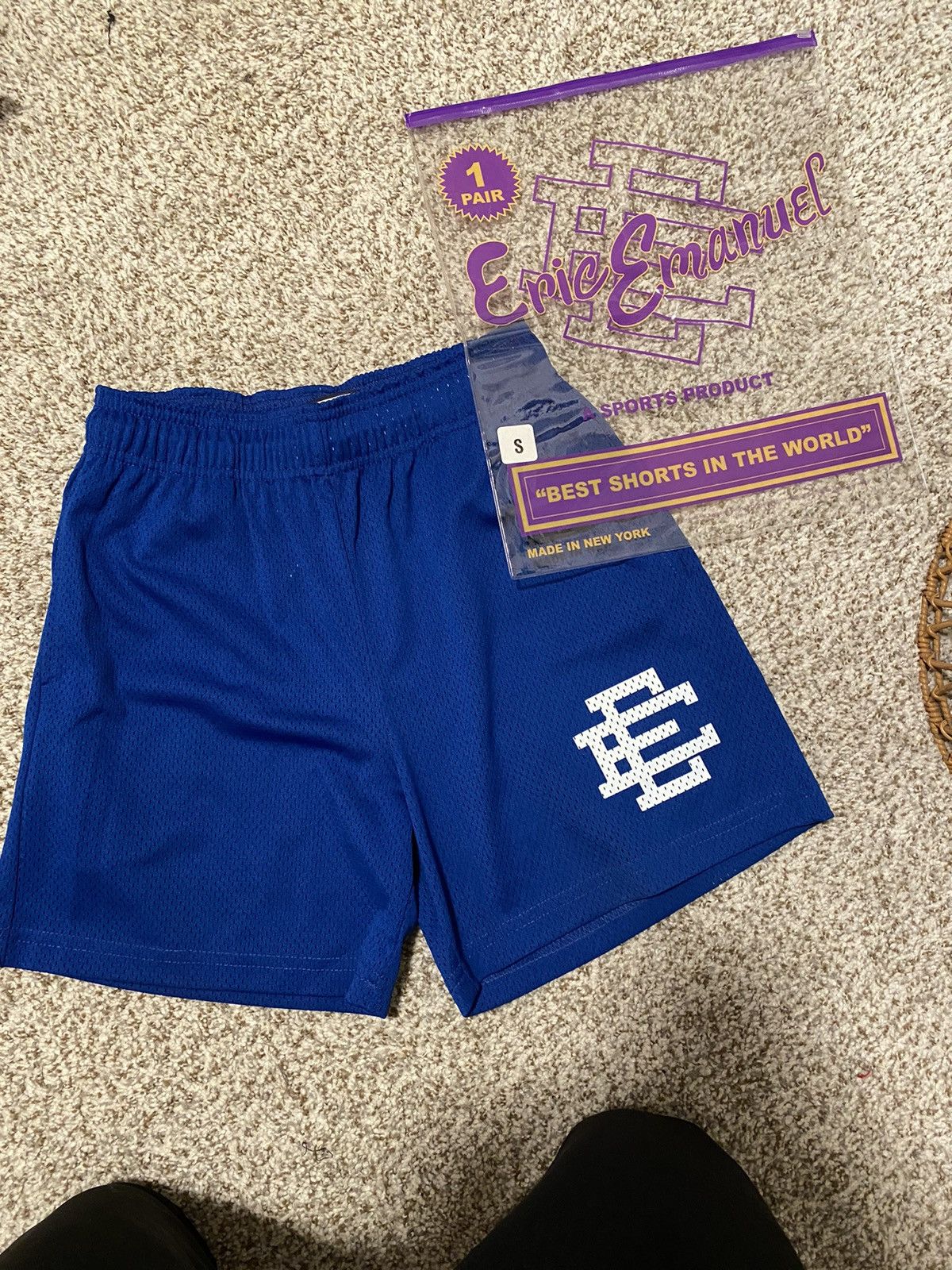 Eric Emanuel Eric Emanuel Blue Shorts Small | Grailed