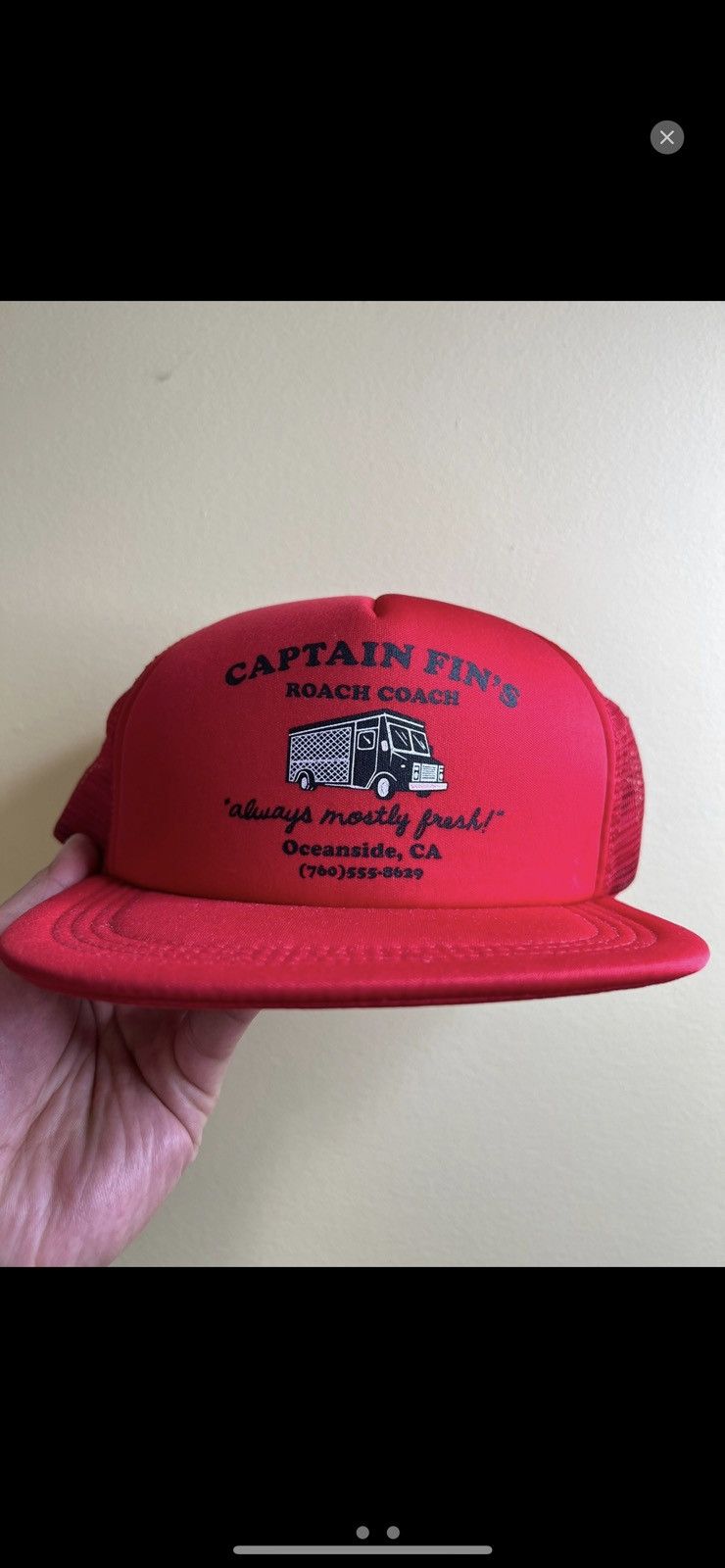 Vintage ***FINAL DROP***RARE “Roach Coach” Oceanside humor snapback ...
