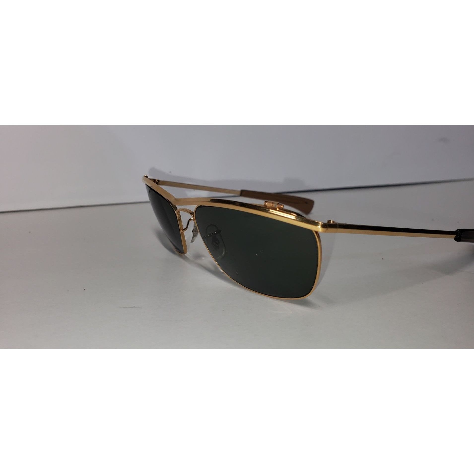 RayBan Vintage B&L Ray Ban W1307 G15 UV Arista Olympian II DLX Rect ...