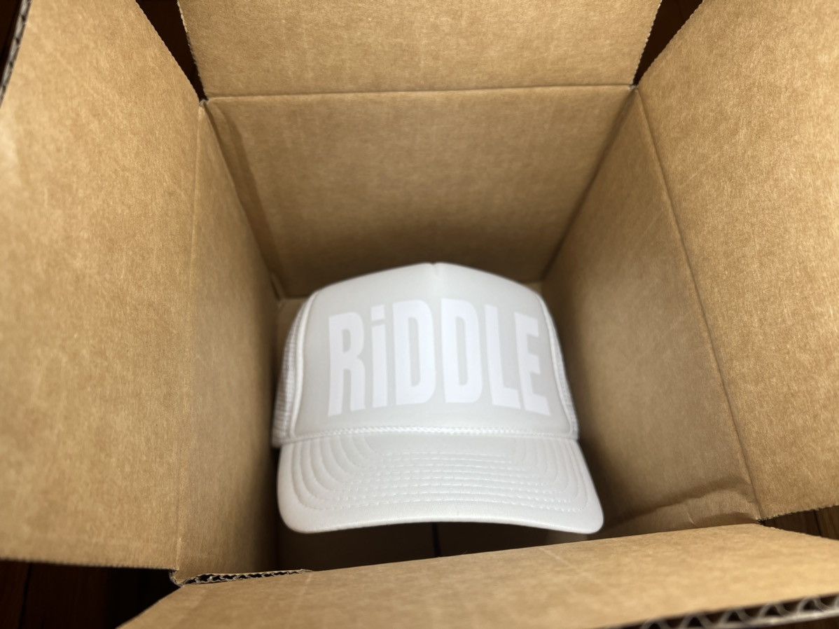 Antony Riddle White on White RiDDLE Hat | Grailed