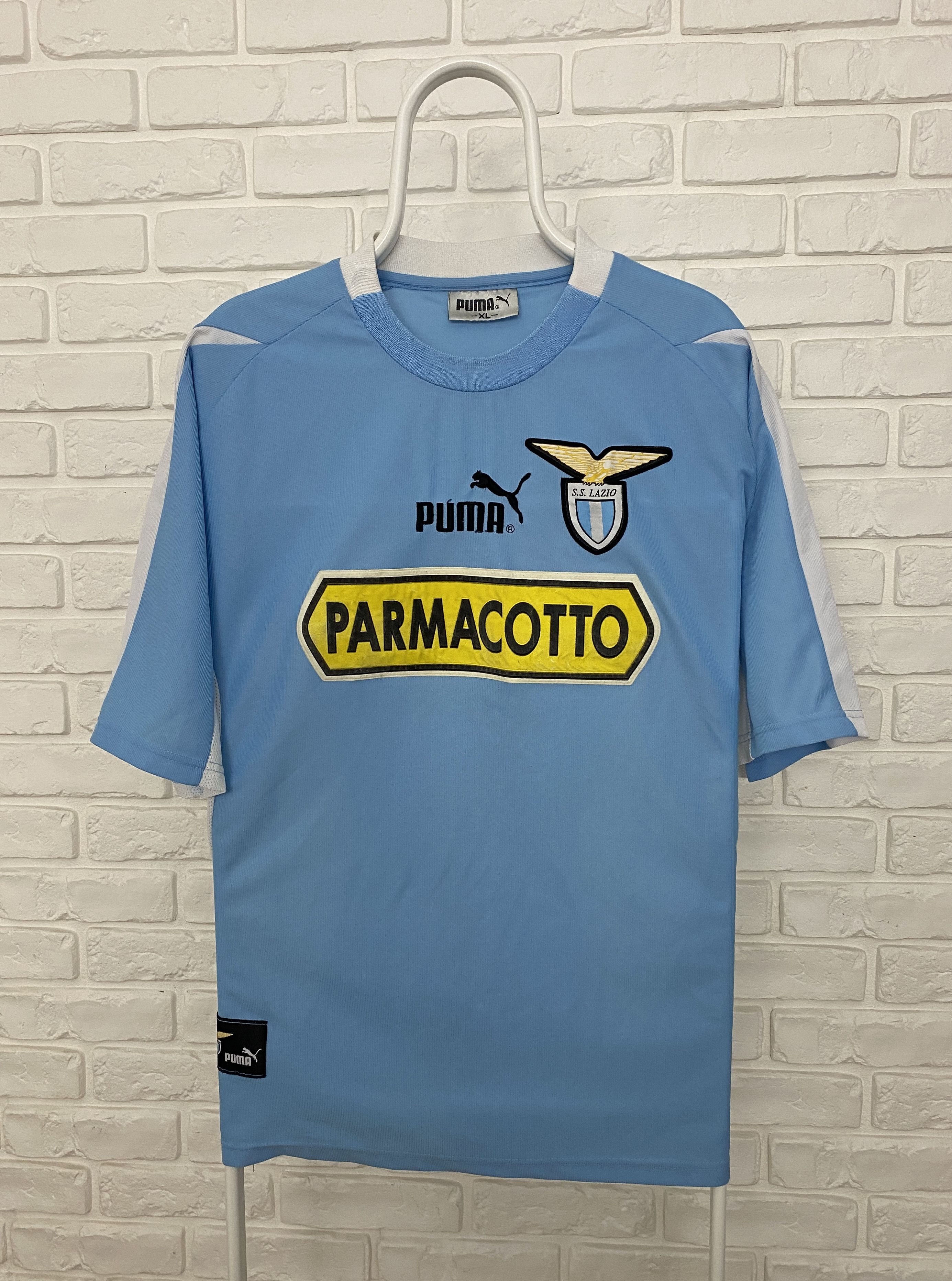 Vintage SS LAZIO ITALY 2003 2004 PUMA HOME FOOTBALL SHIRT JERSEY | Grailed