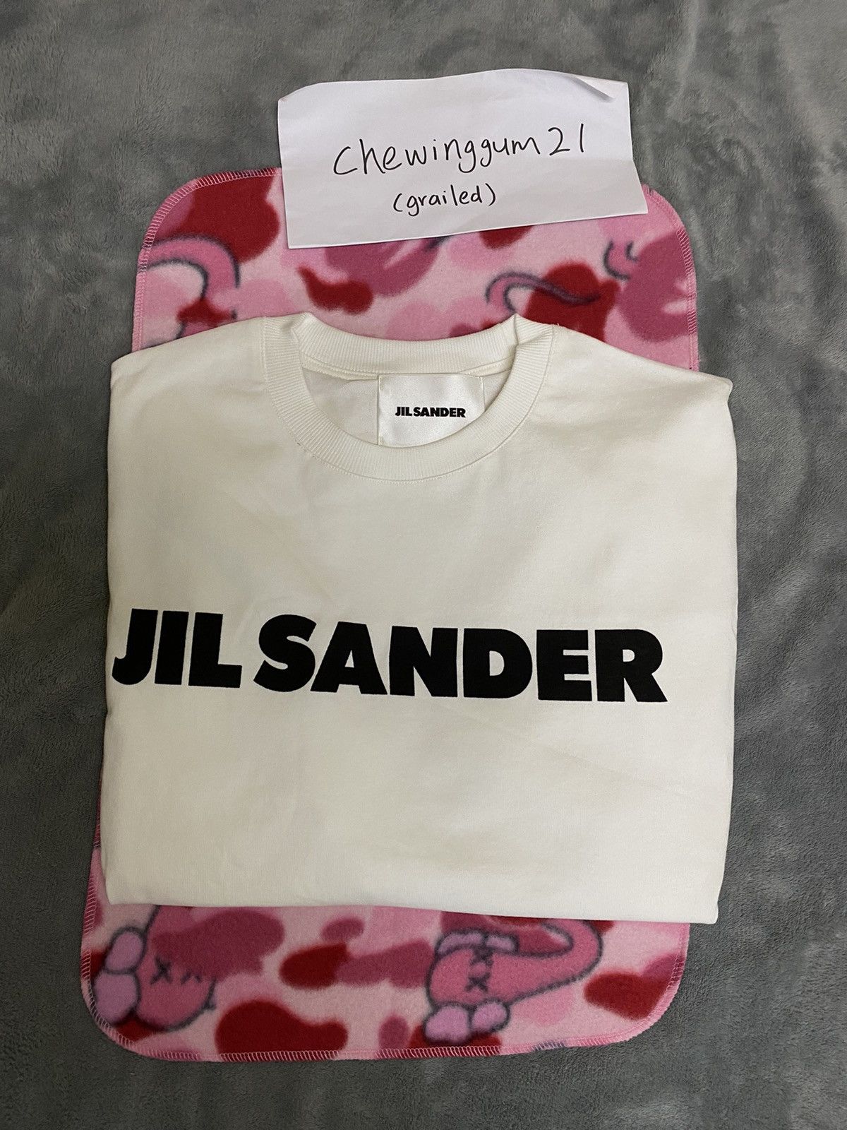Jil Sander × Streetwear Jil Sander Logo Tee T-shirt | Grailed