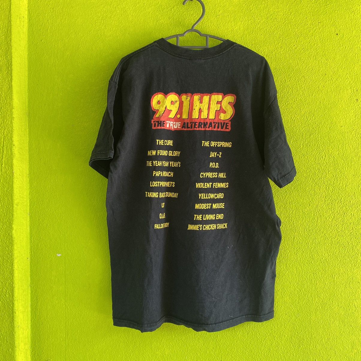 Band Tees × Fruit Of The Loom × Vintage Vintage HFStival 2004 Event T ...