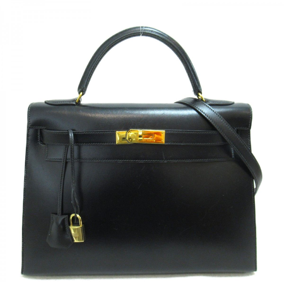 Hermes Box Calf Kelly 32 | Grailed