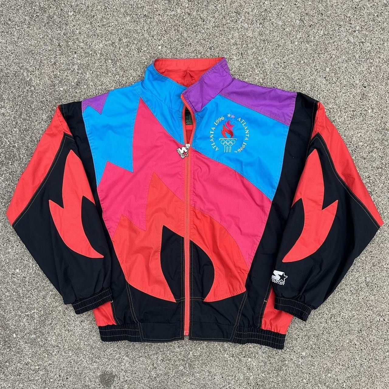 Starter Vintage zip up starter jacket- Olympic Games collection | Grailed