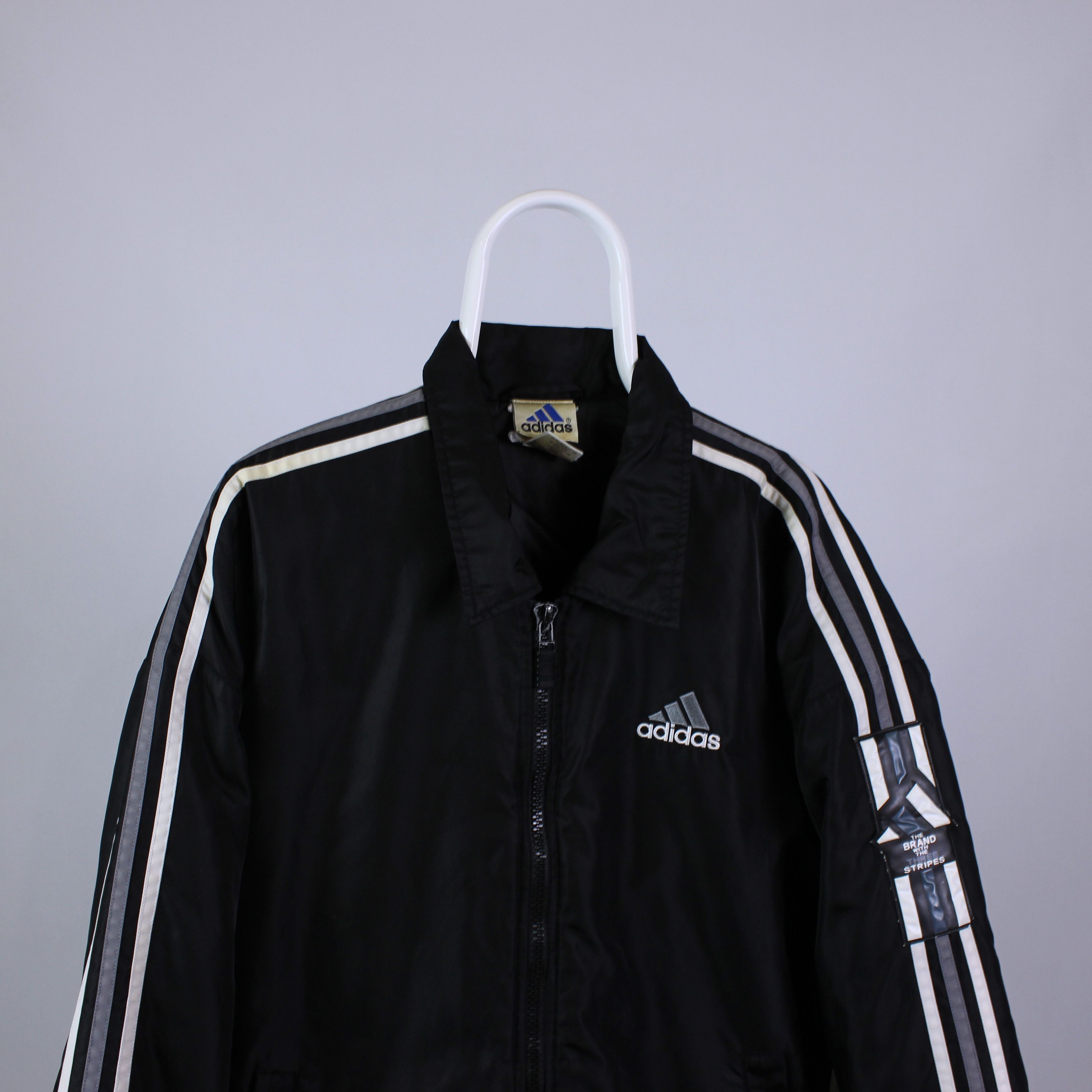 Adidas Vintage adidas tracksuit jacket rare logo | Grailed