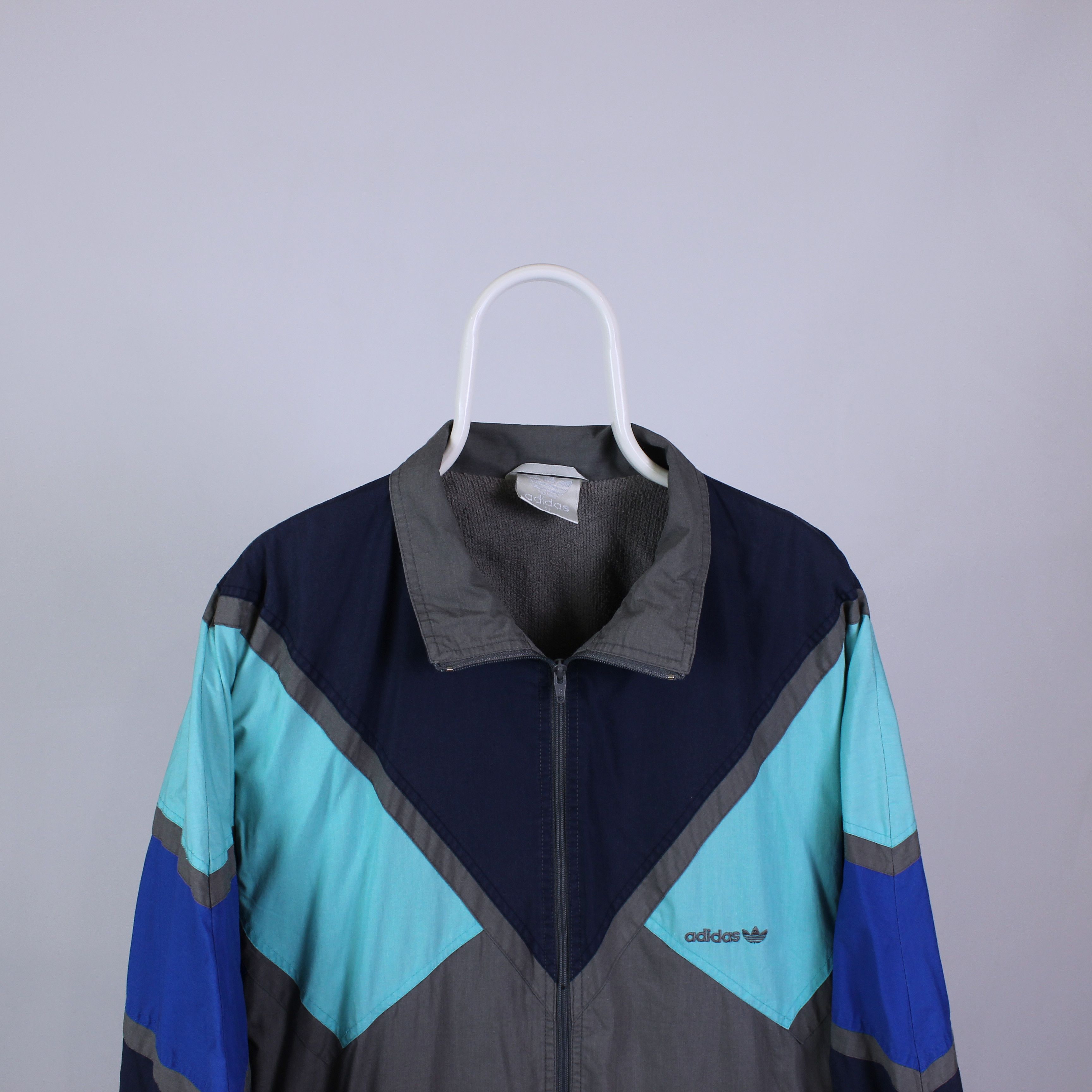 Adidas Vintage adidas tracksuit jacket rare logo | Grailed