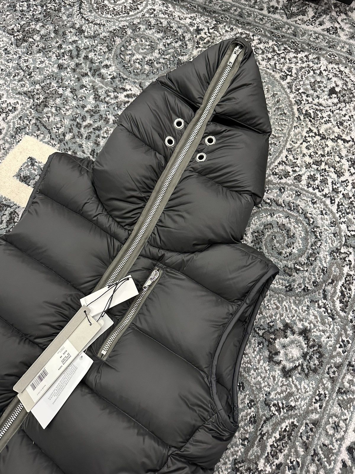 Rick Owens F/W 22’ Strobe Gimp Vest l Black | Grailed