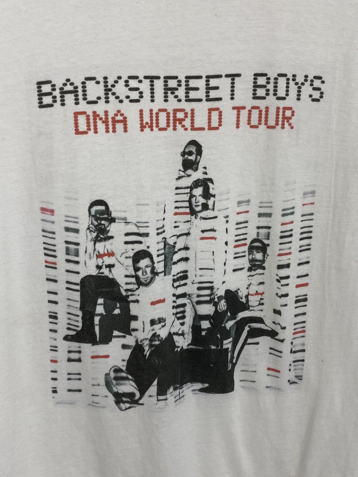 Band Tees Backstreet Boys Dna World Tour T-Shirt In White | Grailed