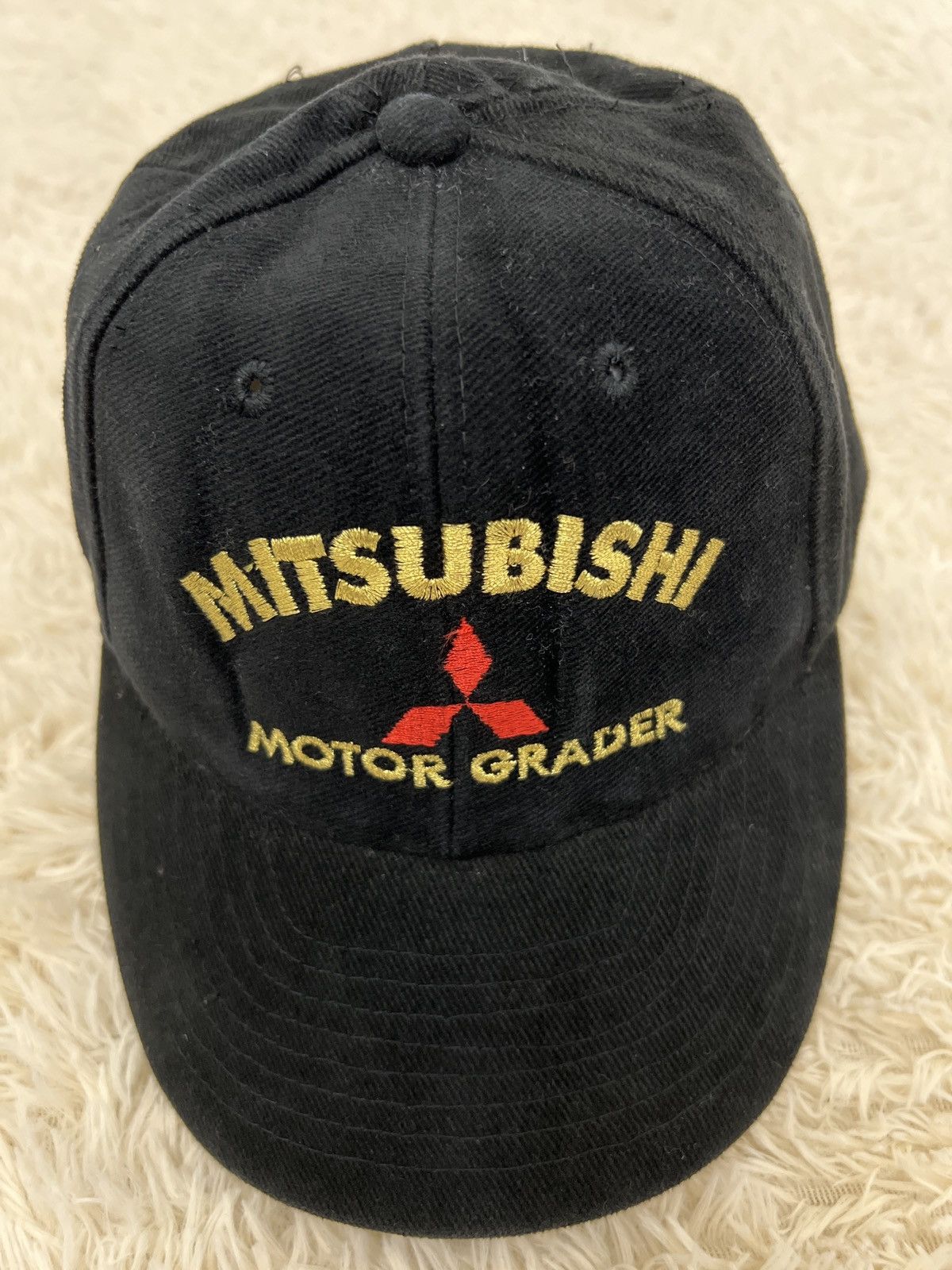 Designer Hats Mitsubishi Motor Grader Vintage | Grailed