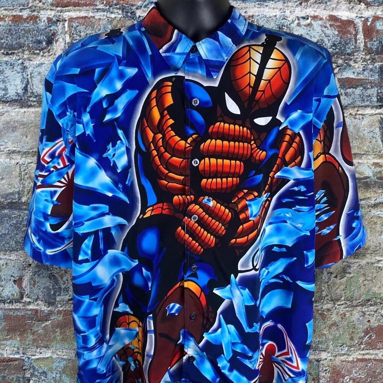 Vintage Vintage Changes Marvel Spider-Man All Over Print AOP Shirt ...