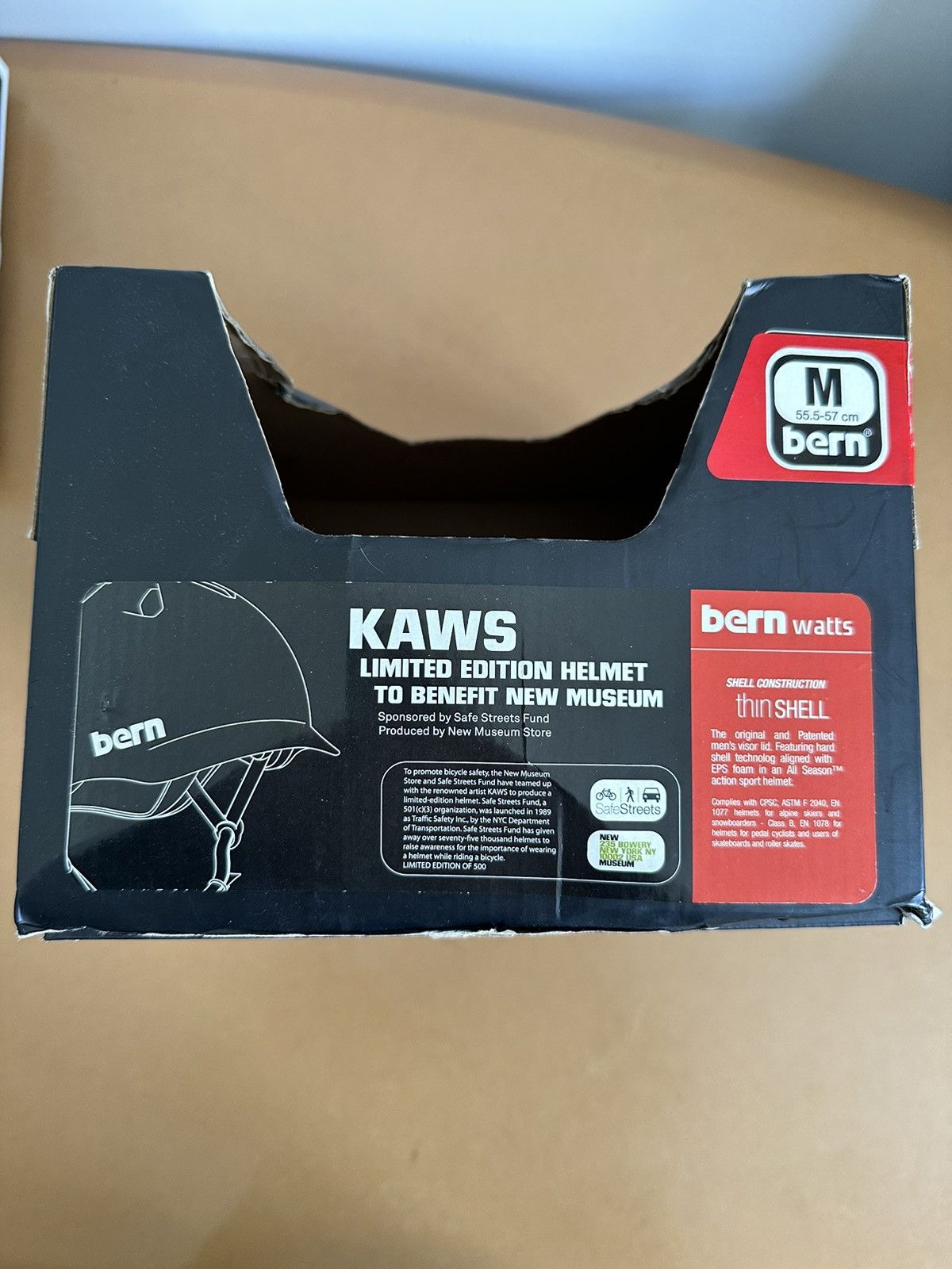 Kaws KAWS x Bern Limited Edition Helmet for New Museum | Grailed