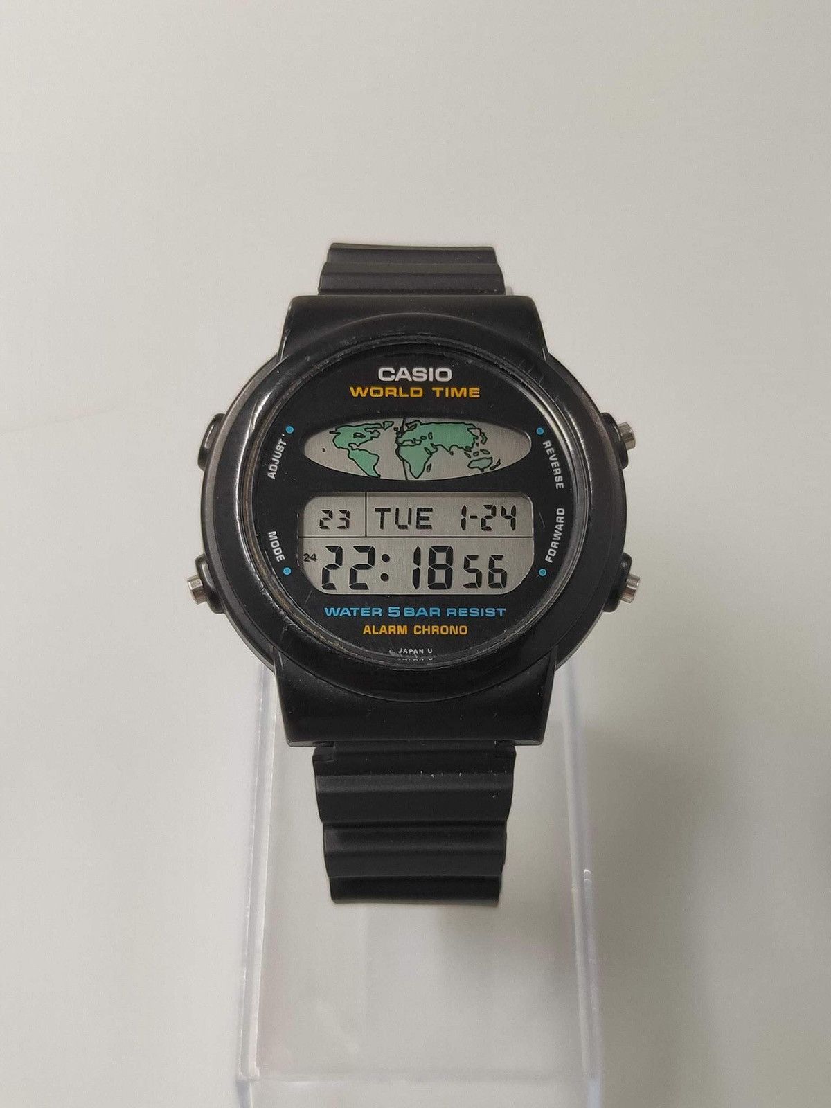 Japanese Brand × Vintage × Watch Vintage CASIO World Time W-60U(893 ...