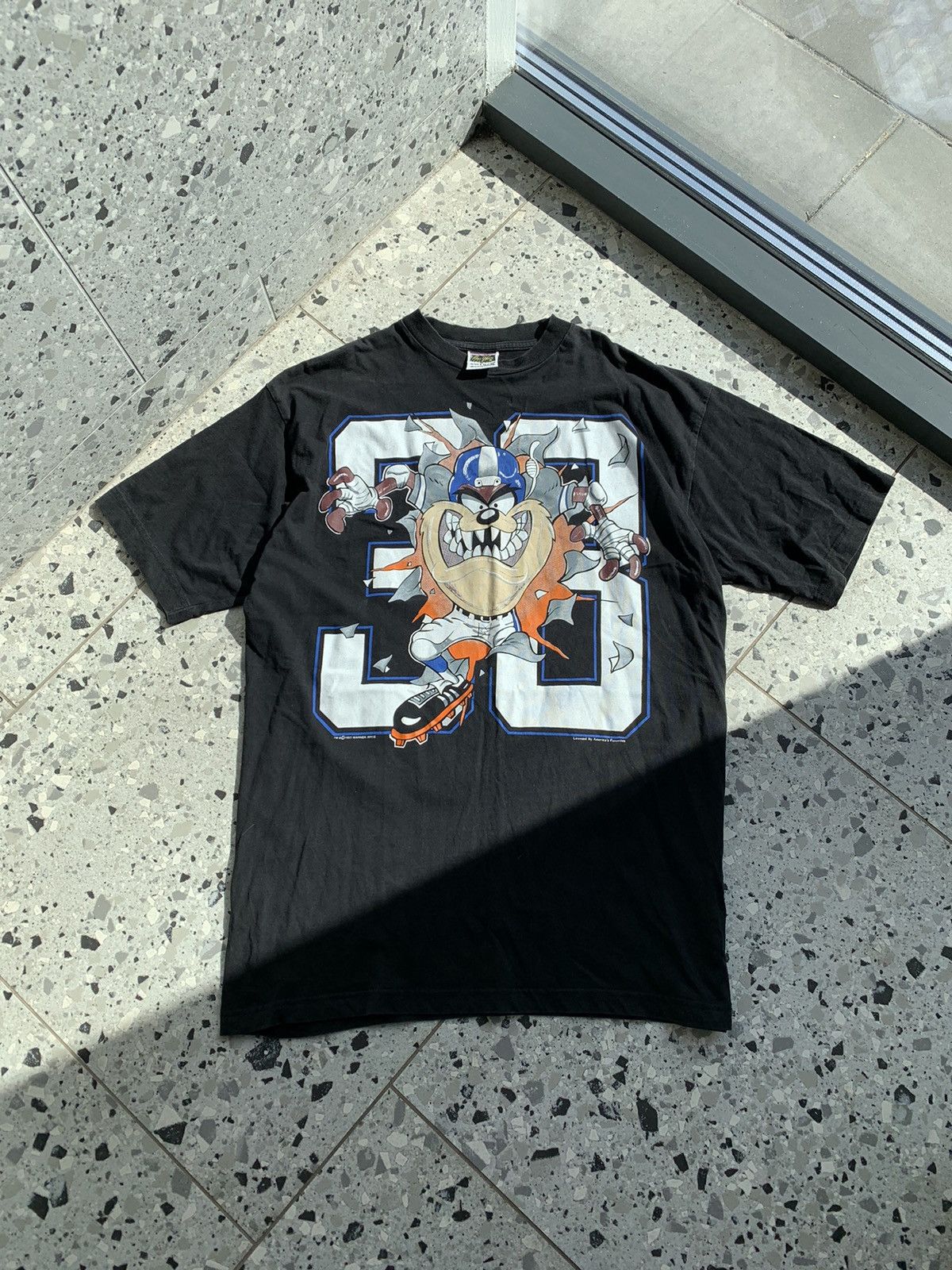 Streetwear × Vintage × Warner Bros Vintage 1993 Taz Warner Bros Double ...
