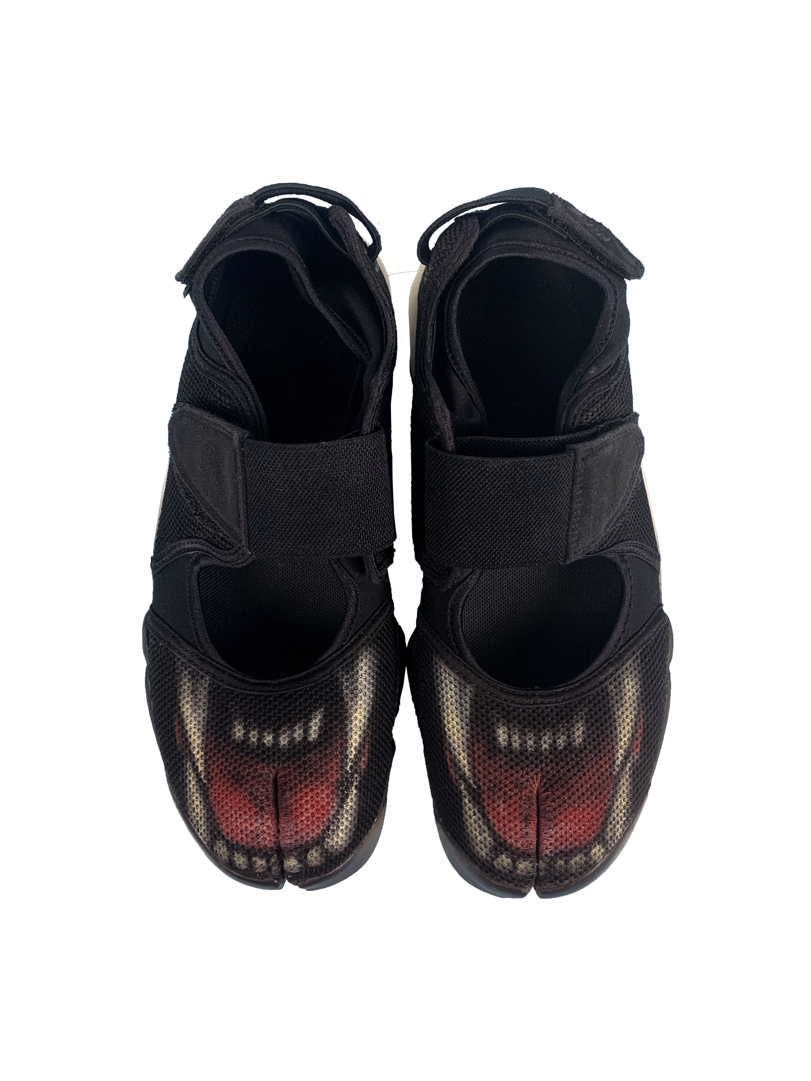 Custom × Japanese Brand × Nike Custom Nike Air Rift Black | Grailed