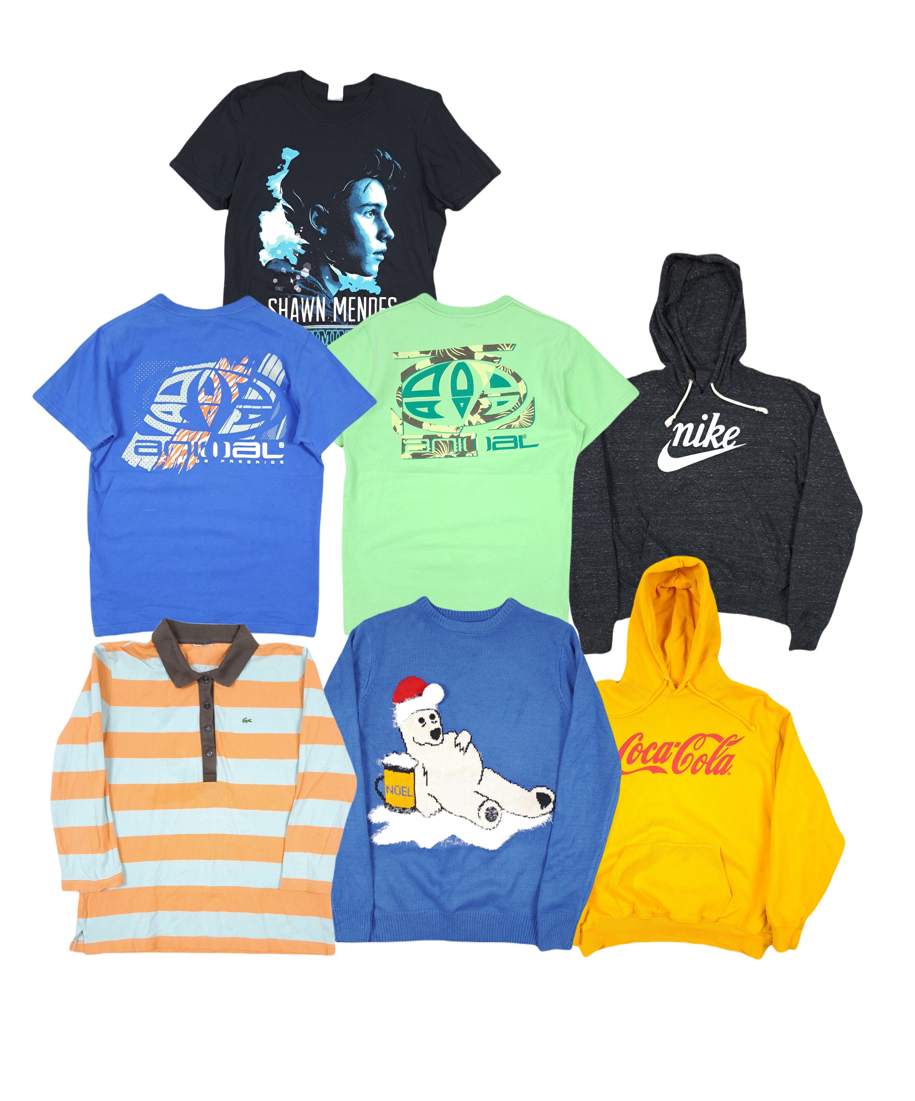 Nike Bundle of X7 T-shirts Jacket Nike Vintage Coca Cola Lacoste | Grailed