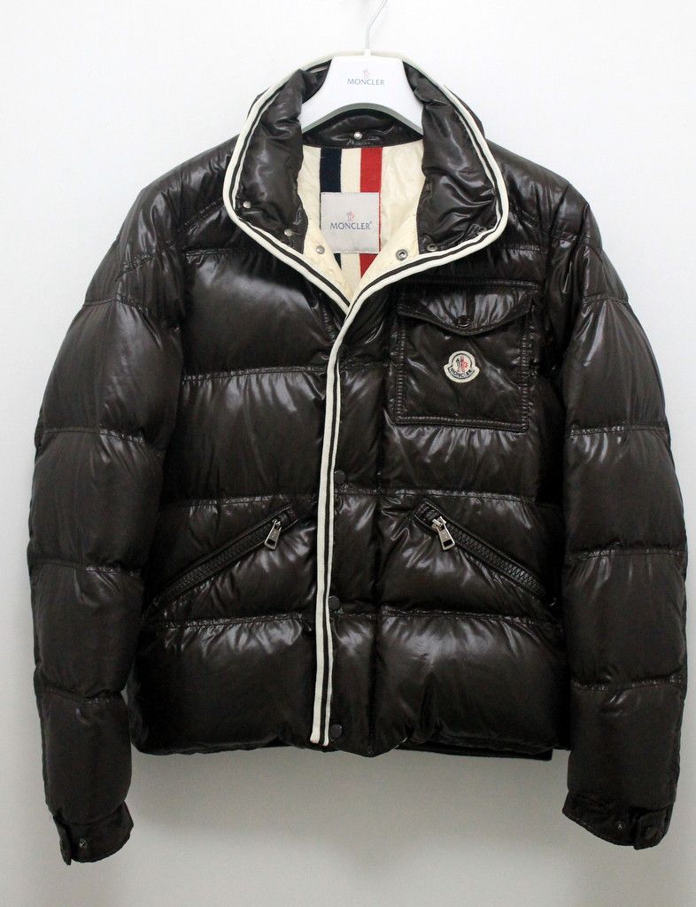 Moncler Authentic Moncler Branson Real Down Coat with certilogo code ...
