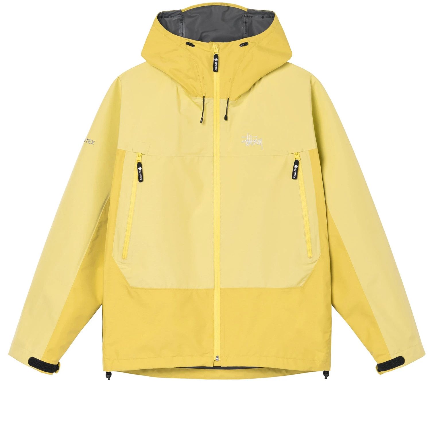 Stussy Yellow GORE-TEX® Shell Jacket | Grailed