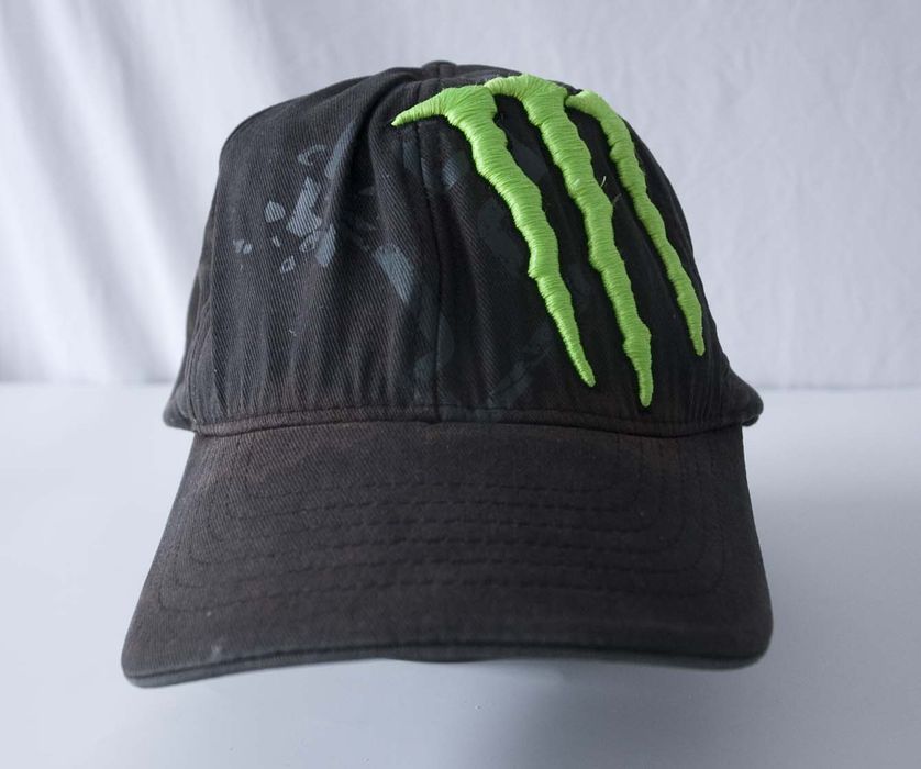 Fox Racing Monster Energy x Fox Racing Cap Hat #4 RICKY CARMICHAEL ...