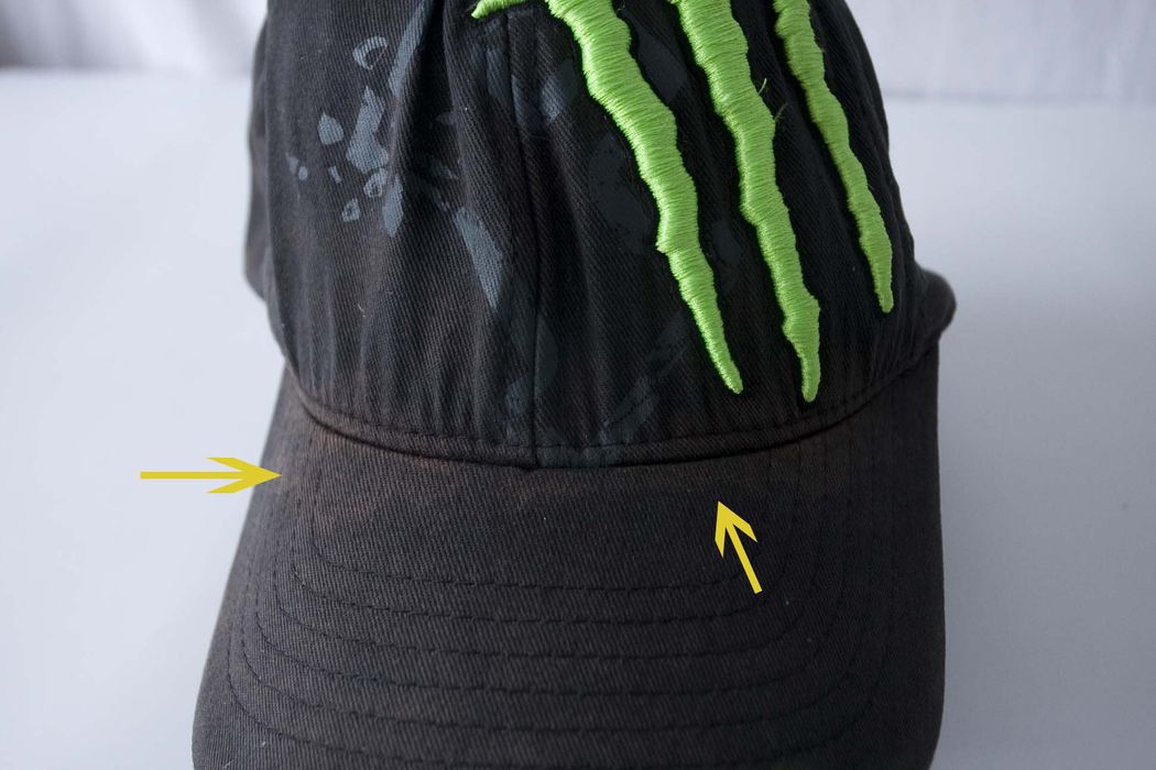 Fox Racing Monster Energy x Fox Racing Cap Hat #4 RICKY CARMICHAEL ...