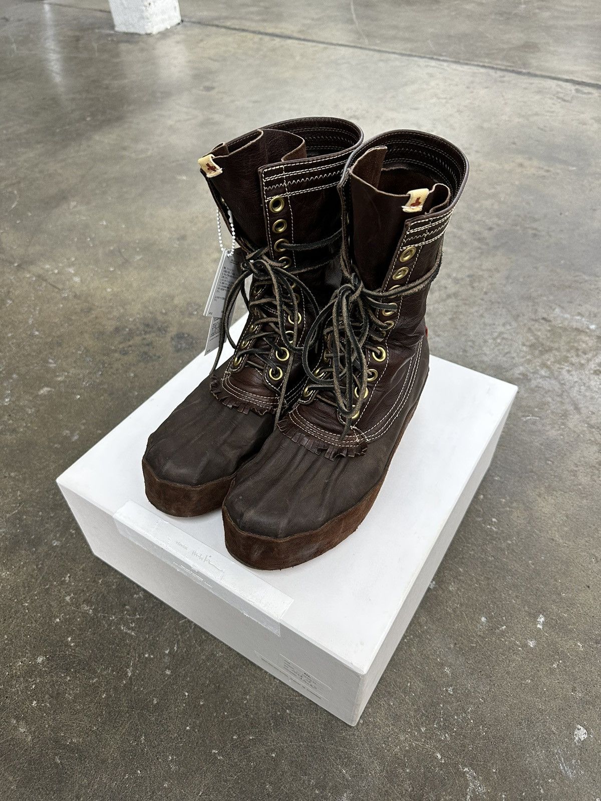 Visvim Visvim AW13 Decoy Duck Alu-Folk Boots | Grailed