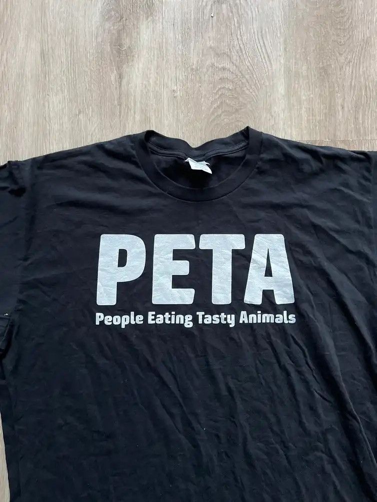 Streetwear × Vintage Vintage PETA Shirt | Grailed