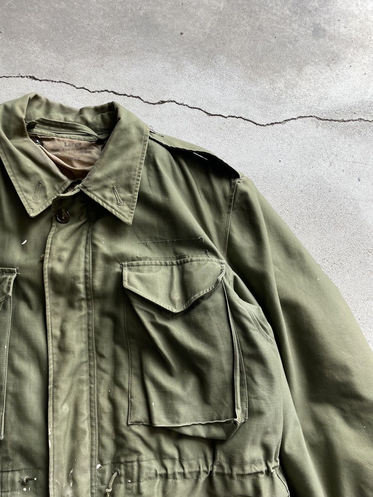 Vintage Vintage 1957 M-51 Army Korean War field jacket | Grailed